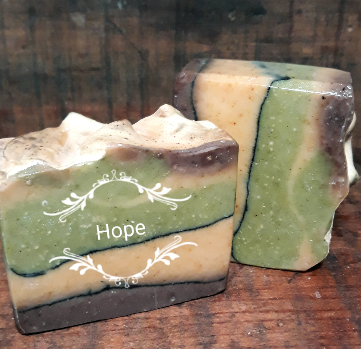 Handmade Moisturizing Spearmint Goat Milk Soap -Hope l Soap Addiction